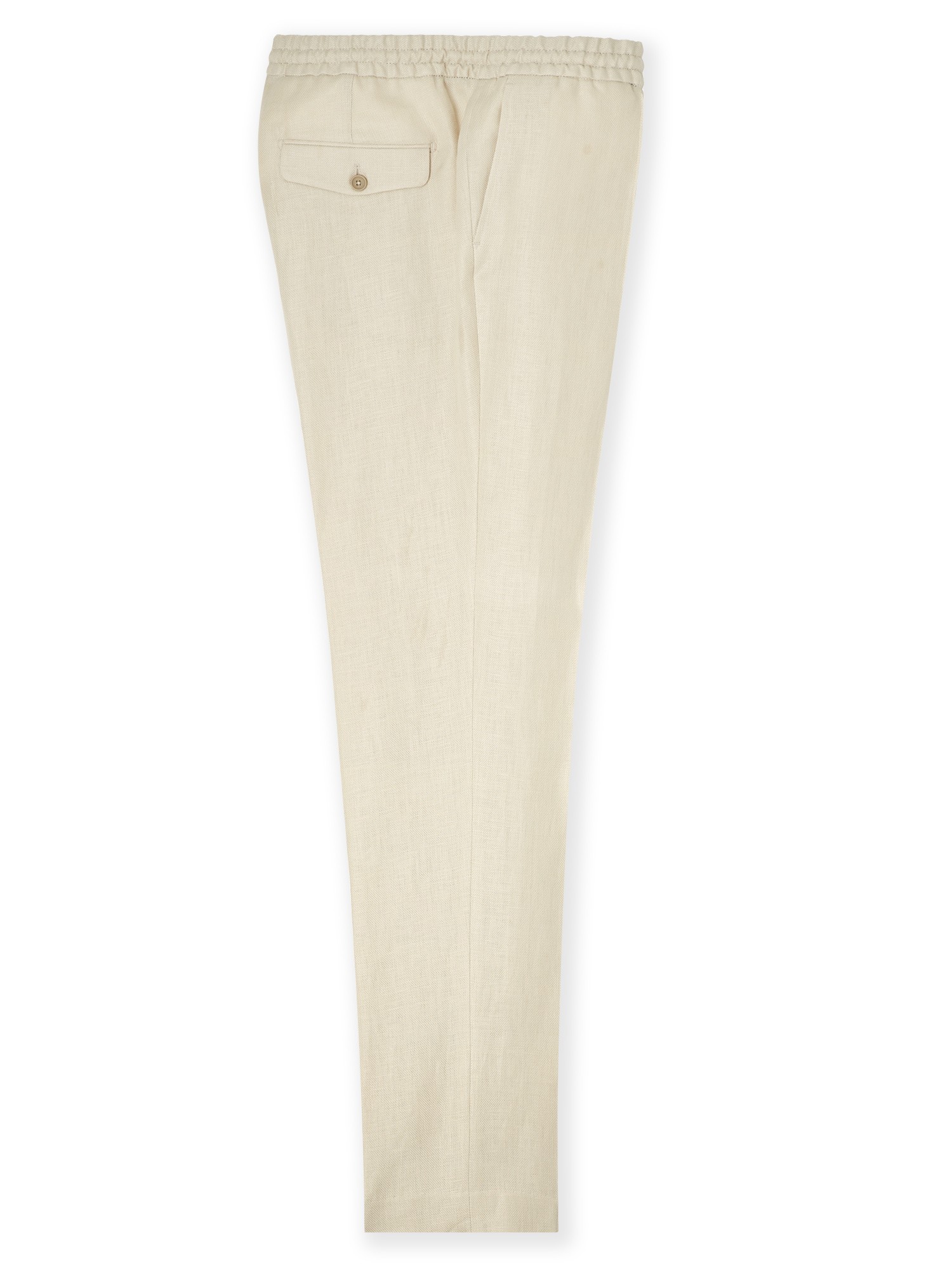 Pantalon fuselé pur lin à cordon Dany